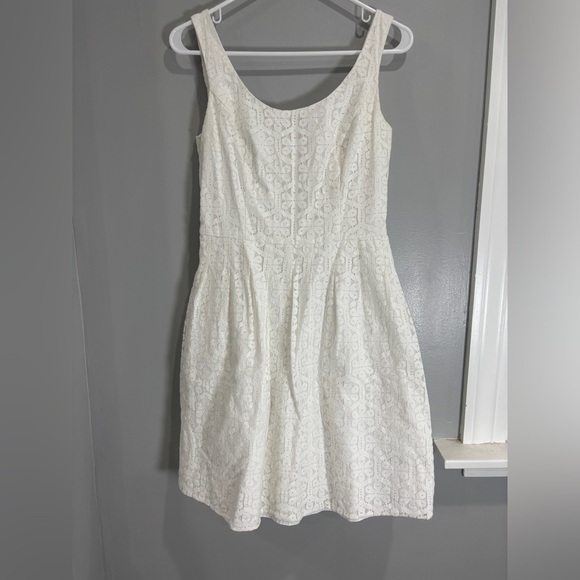 Lilly Pulitzer | Dresses | Lilly Pulitzer Posey White Resort Dress ...